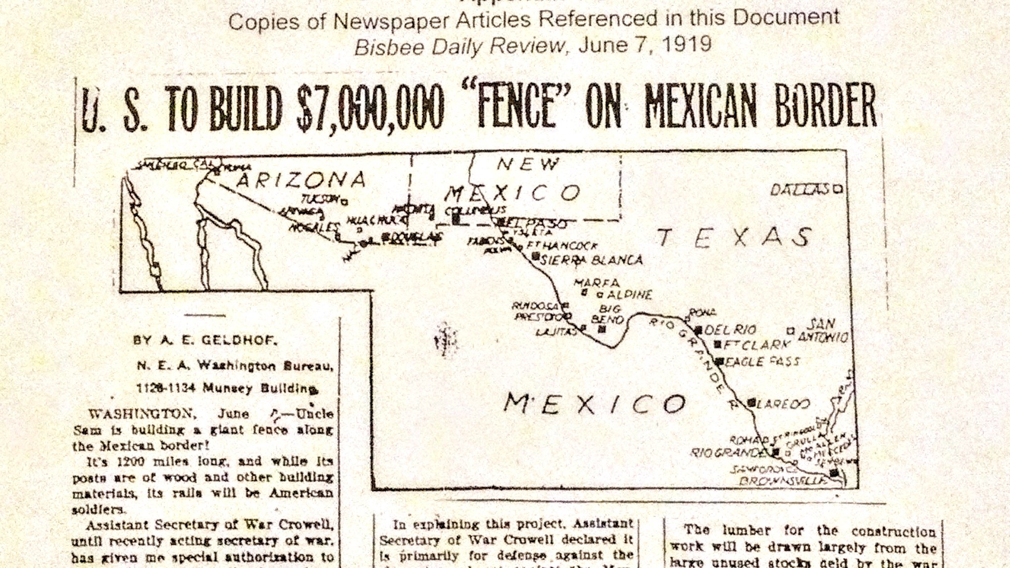 The Story of Camp Naco…. – The Patagonia Museum